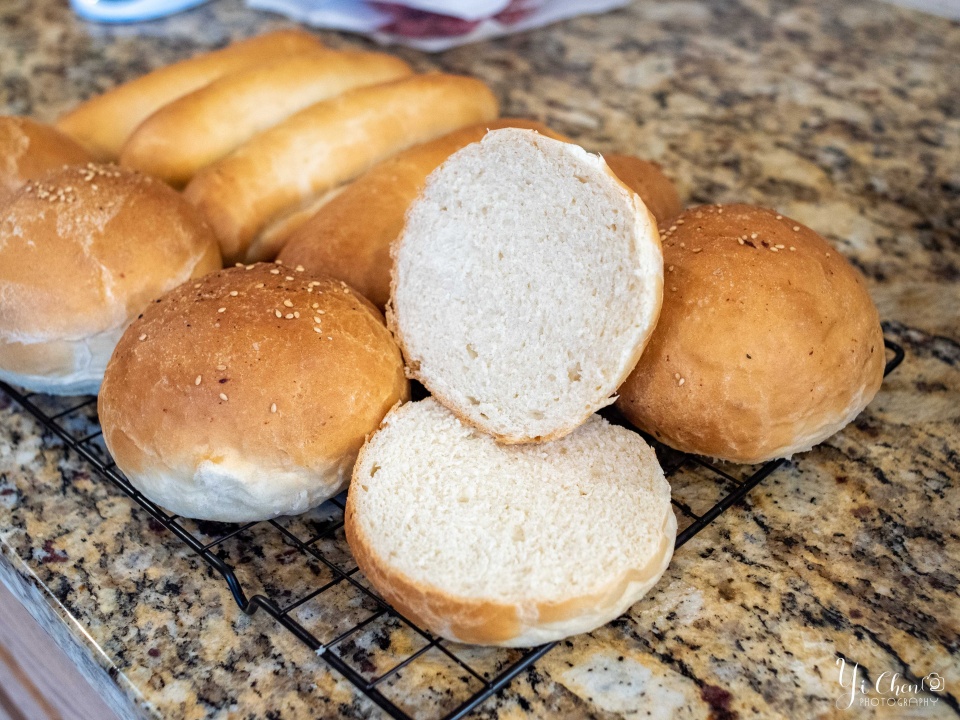 Burger Buns - Yi's Blog